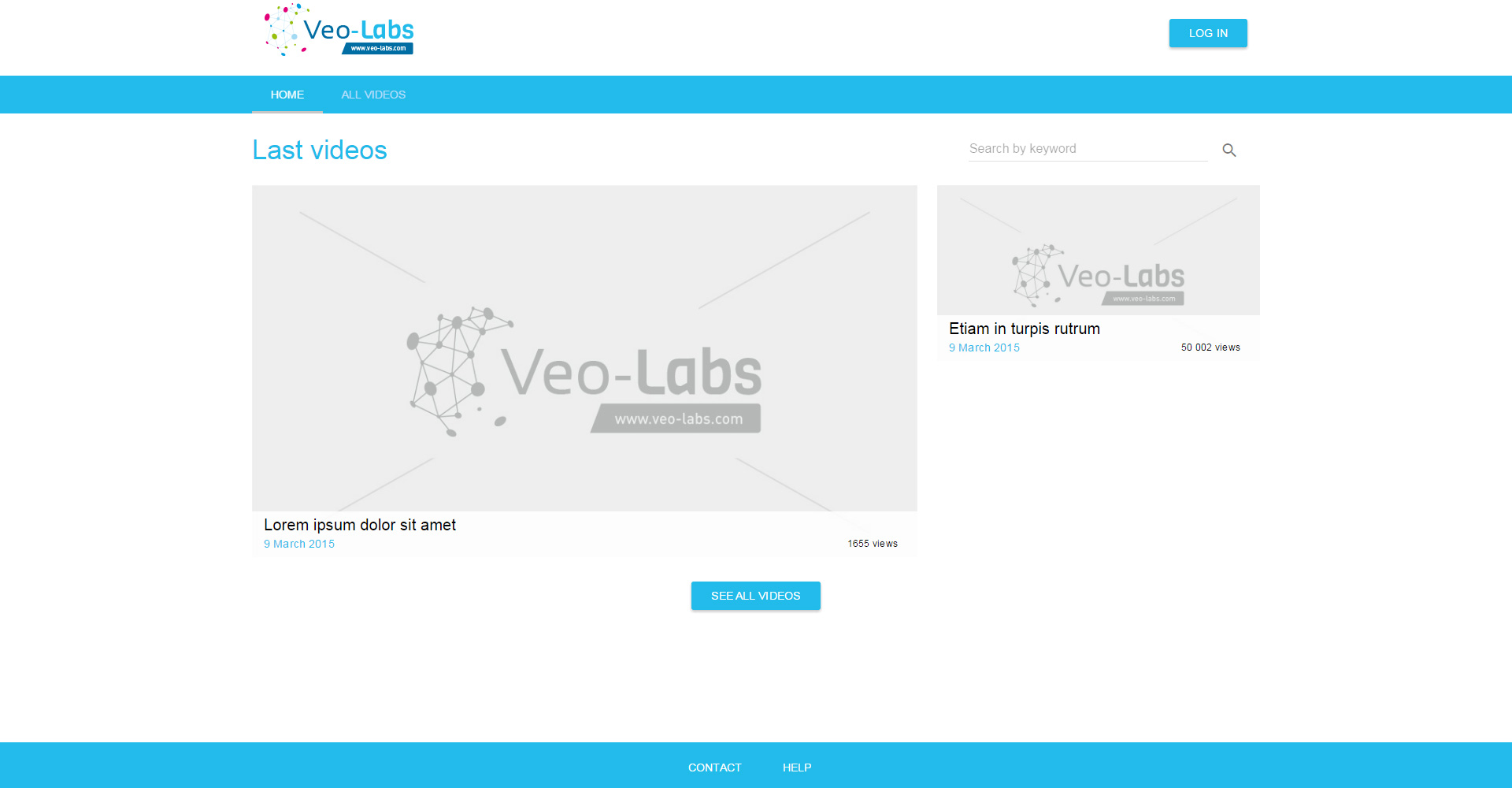 Openveo Portal